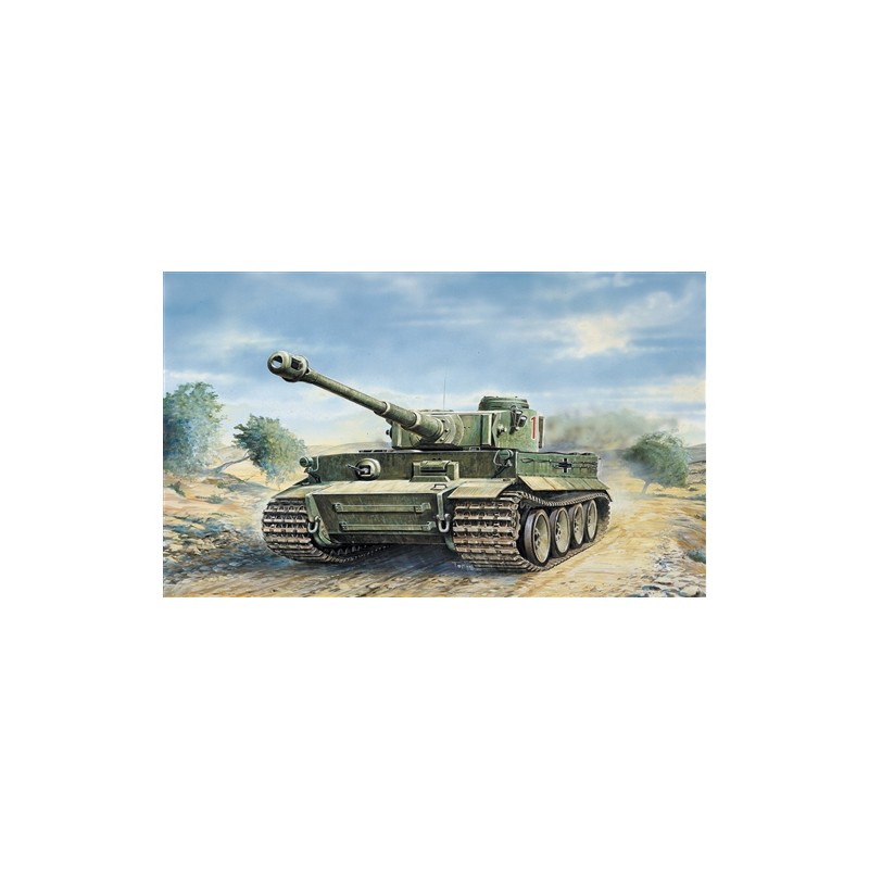 TIGER I AUSF. E/H 1 ITALERI 0286 Maqueta para Montar