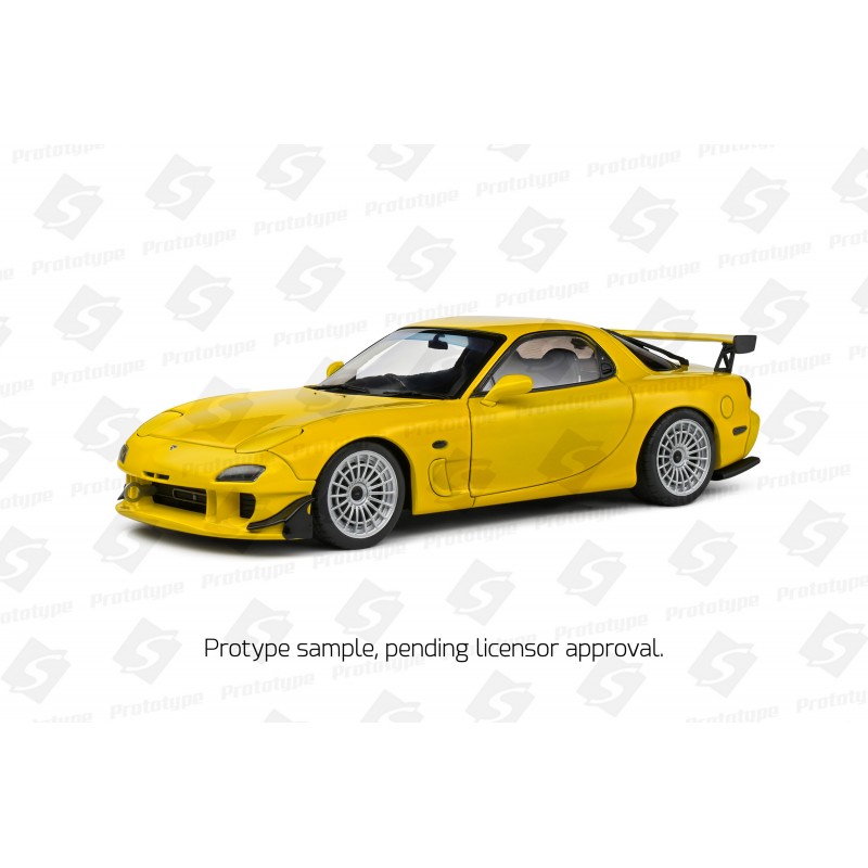 1:18 MAZDA RX7 FD RS STREETFIGHTER YELLOW SOLIDO 1810603 Coche de Metal