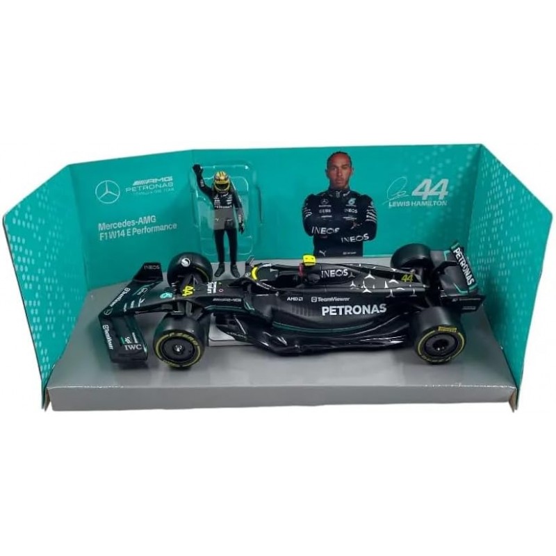 Hotwheels F1 CARRO F1 MERCEDES BENZ W14E LEWIS HAMILTON 44 A ESCALA 1/ ...