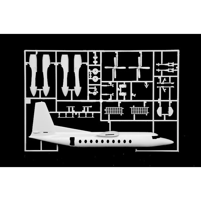 Fokker F-27-400 "Friendship" ITALERI 1430 Maqueta para Montar