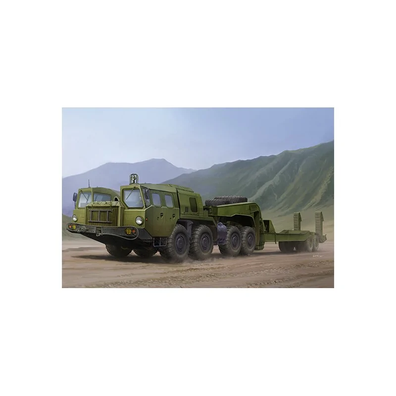 MAZ-7410 Tractor W/CHMZAP-5247G Maqueta para Montar