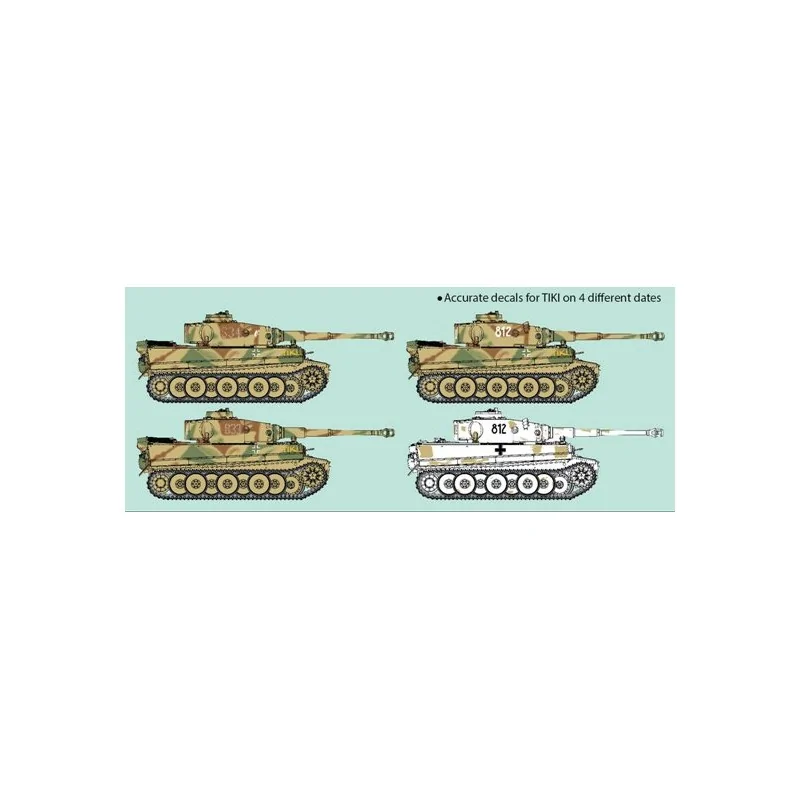 Tiger I Early Production "TiKi" Das Reich Division DRAGON 6885