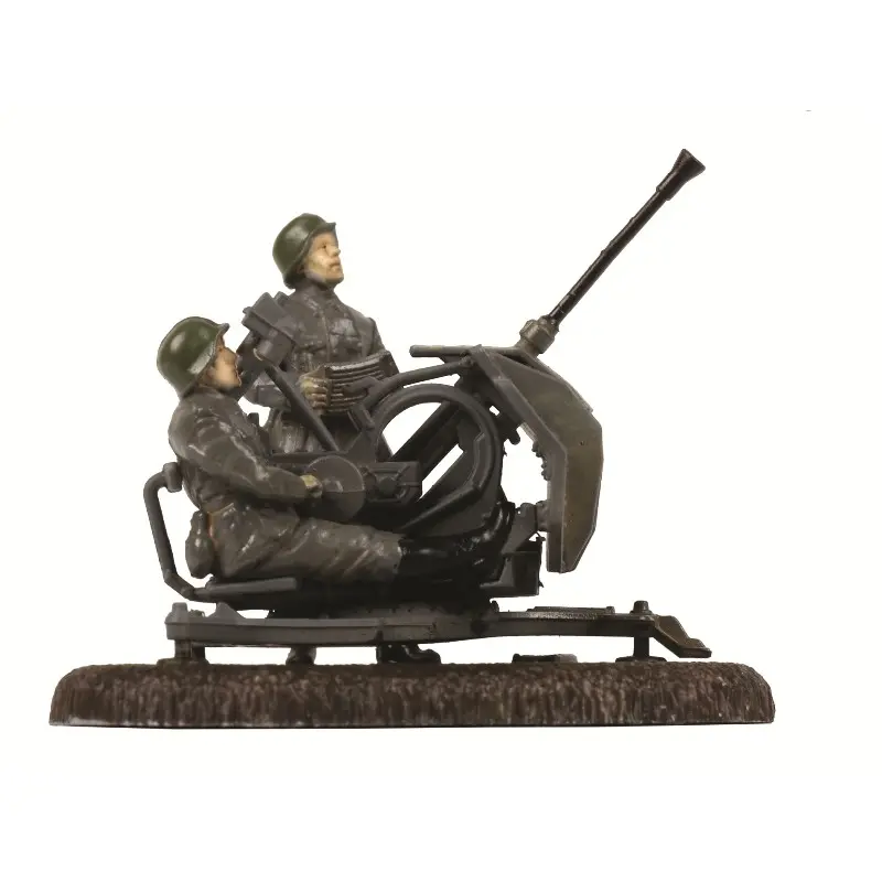 German anti-aircraft gun 2 cm Flak 38 with Crew ZVEZDA 6117